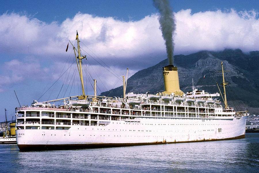 The Chusan of P&O | The World's Passenger Ships