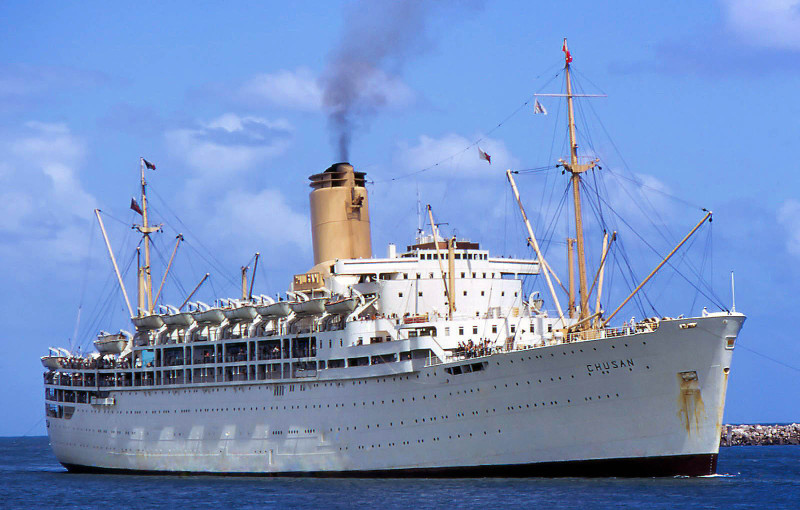 The Chusan of P&O | The World's Passenger Ships