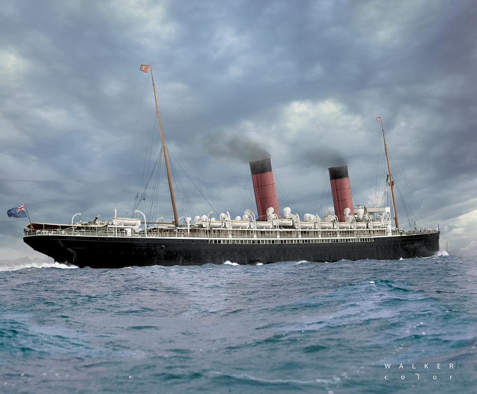 No.6 Lucania launched 1893 | The World's Passenger Ships