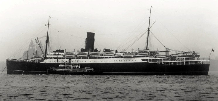 No.280 Cameronia launched in 1919 | The World's Passenger Ships