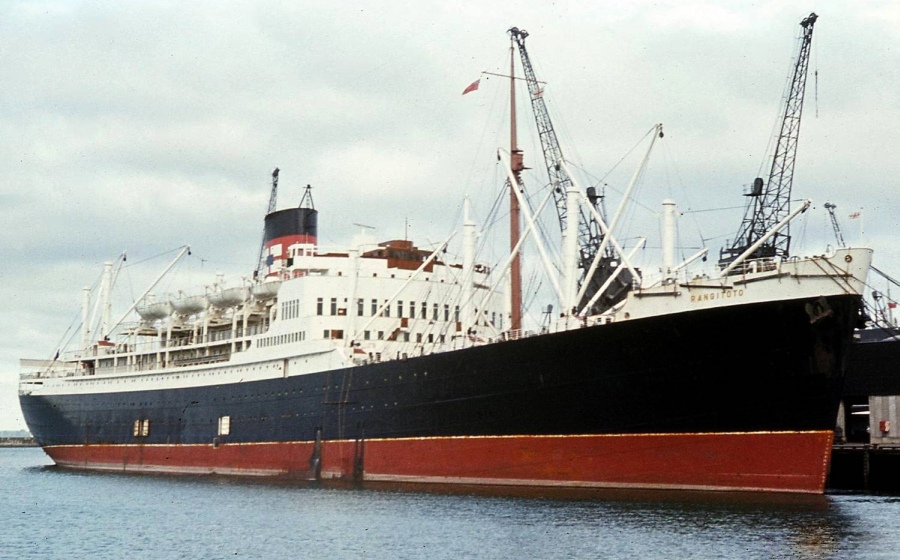 No. 777 Rangitoto launched 1949 | The World's Passenger Ships