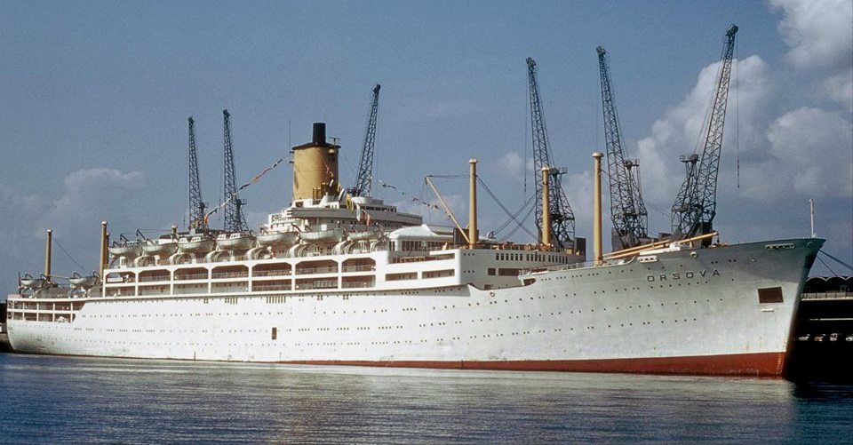 No.860 Orsova launched in 1953 | The World's Passenger Ships