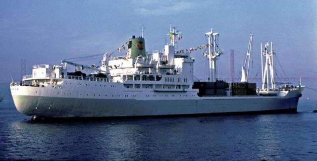 No.1007 Kananga launched 1972 | The World's Passenger Ships