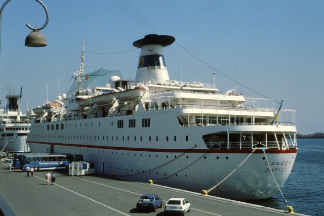 No.1011 Copenhagen launched 1972 | The World's Passenger Ships