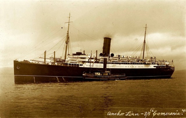 No.280 Cameronia launched in 1919 | The World's Passenger Ships