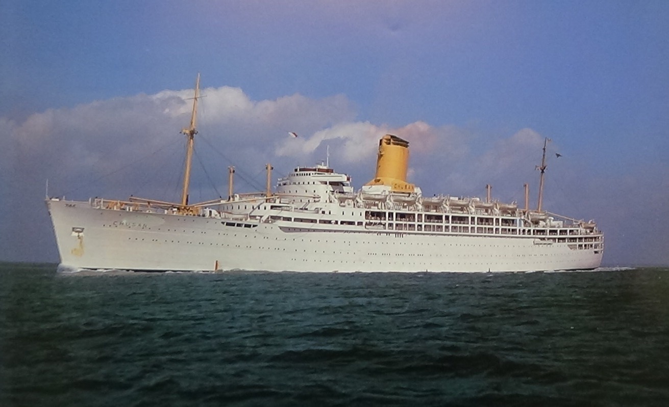 No.783 Chusan launched 1949 | The World's Passenger Ships