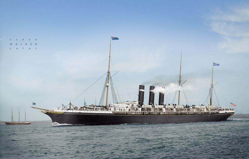 No.3 City of Paris launched 1888 | The World's Passenger Ships