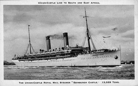 No.148 Edinburgh Castle launched in 1910 | The World's Passenger Ships