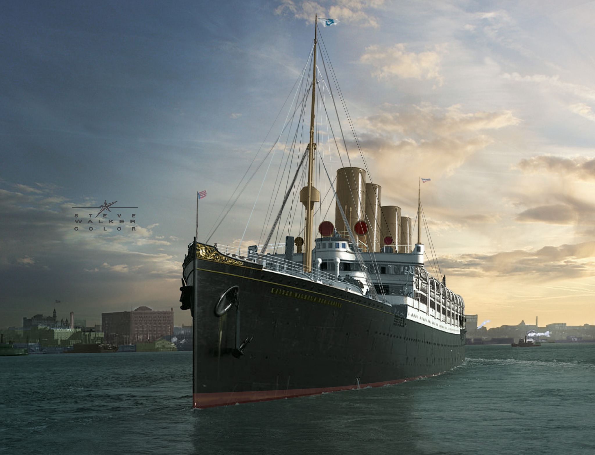 No.14 Kaiser Wilhelm der Grosse launched in 1897 | The World's ...