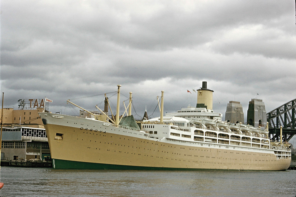 No.860 Orsova launched in 1953 | The World's Passenger Ships