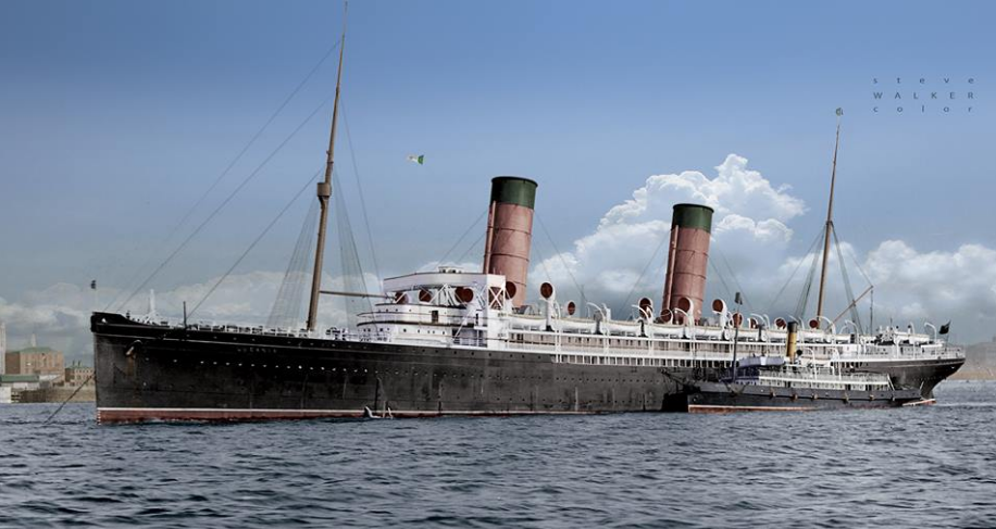 No.6 Lucania launched 1893 | The World's Passenger Ships