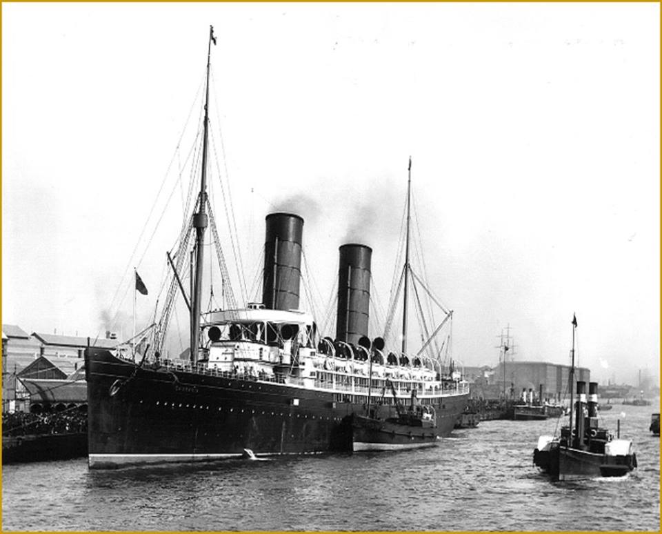 No.6 Lucania launched 1893 | The World's Passenger Ships