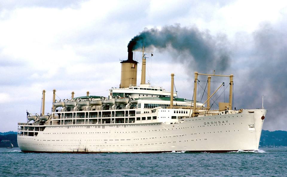 No.798 Oronsay launched in 1950 | The World's Passenger Ships
