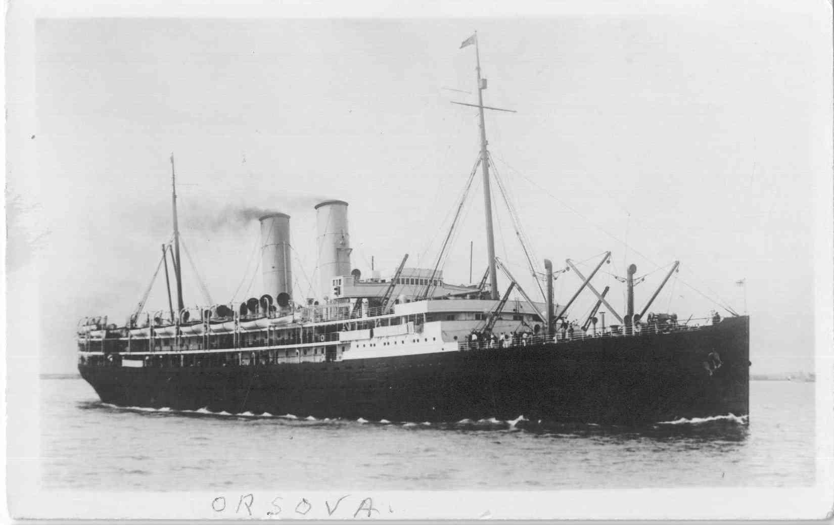 No.135 Orsova launched 1908 | The World's Passenger Ships