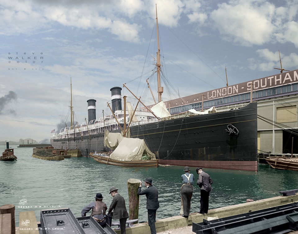 No.7 St Louis launched 1894 | The World's Passenger Ships