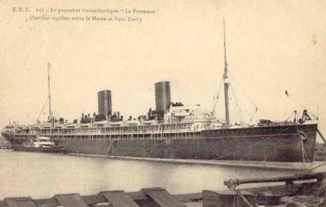 No.102 La Provence launched in 1905 | The World's Passenger Ships