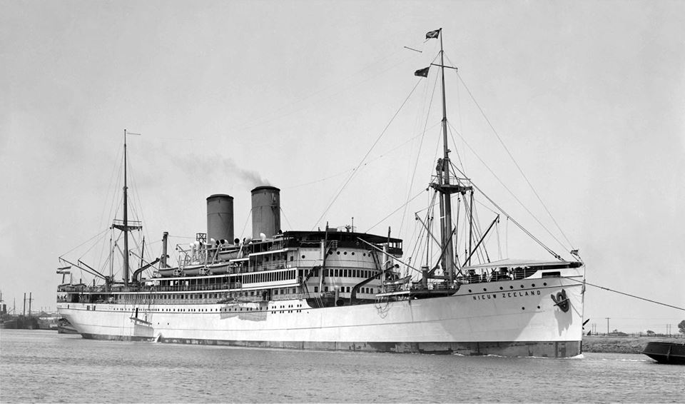 No.466 Nieuw Zeeland launched in 1928 | The World's Passenger Ships