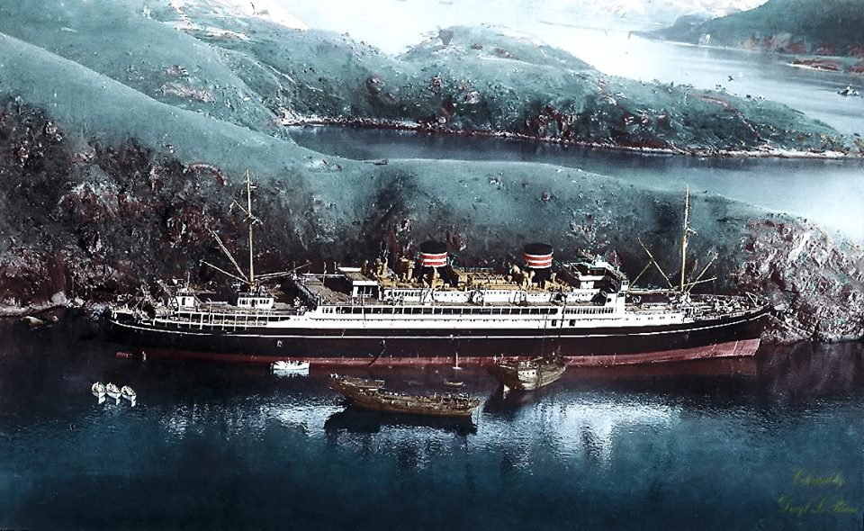 No.481 Asama Maru launched 1928 | The World's Passenger Ships