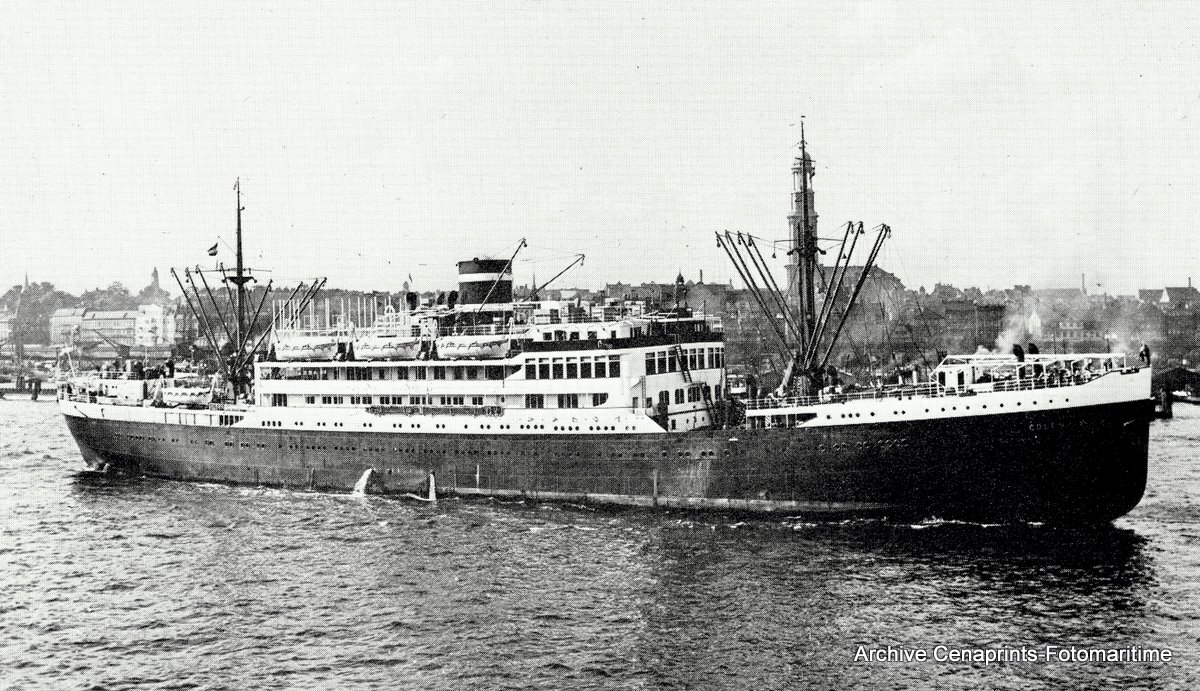 No.522 Colombia launched 1930 | The World's Passenger Ships