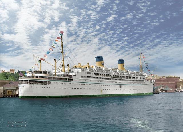 No.543 Mariposa launched 1931 | The World's Passenger Ships