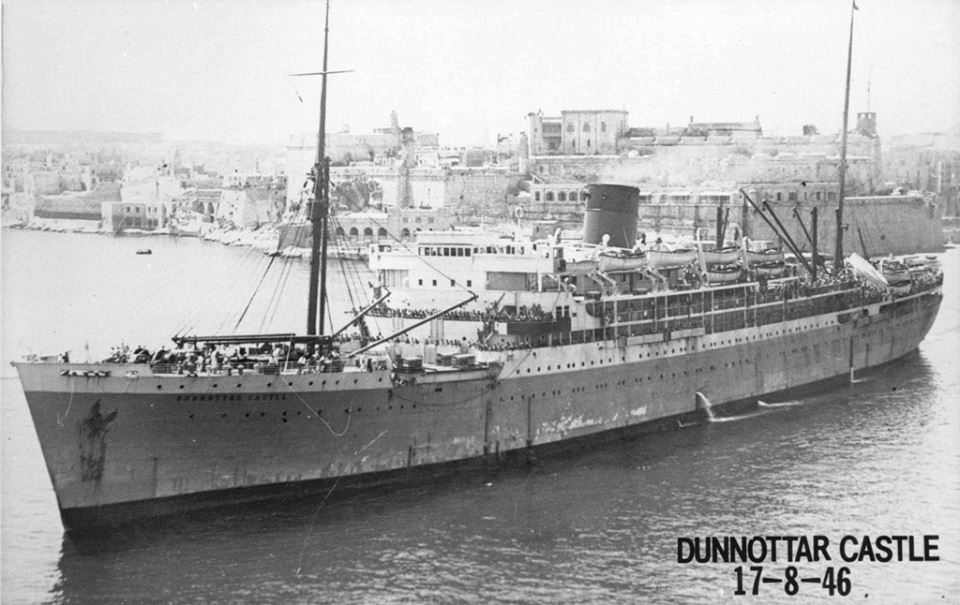No.584 Dunnottar Castle launched in 1936 | The World's Passenger Ships