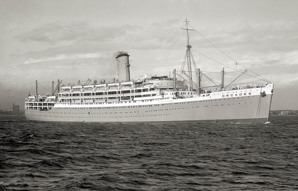 No.589 Orcades launched in 1936 | The World's Passenger Ships