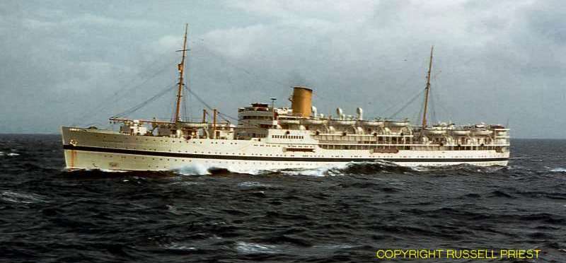No.594 Devonshire launched in 1938 | The World's Passenger Ships