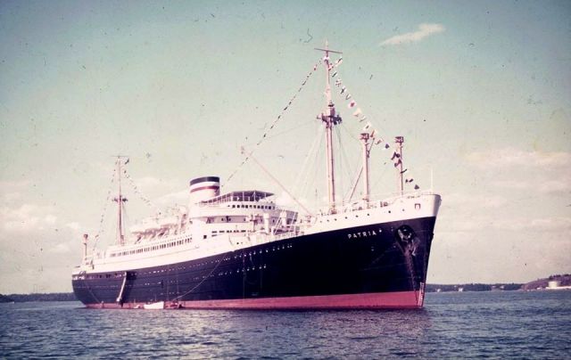 No.604 Patria launched in 1938 | The World's Passenger Ships