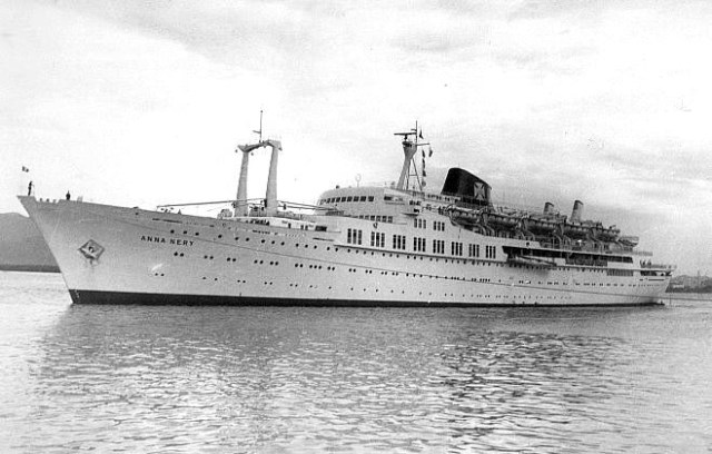 No.920 Anna Nery launched in 1961 | The World's Passenger Ships