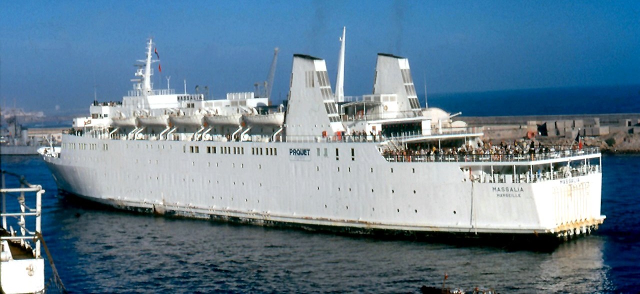 No.979 Massalia launched in 1971 | The World's Passenger Ships