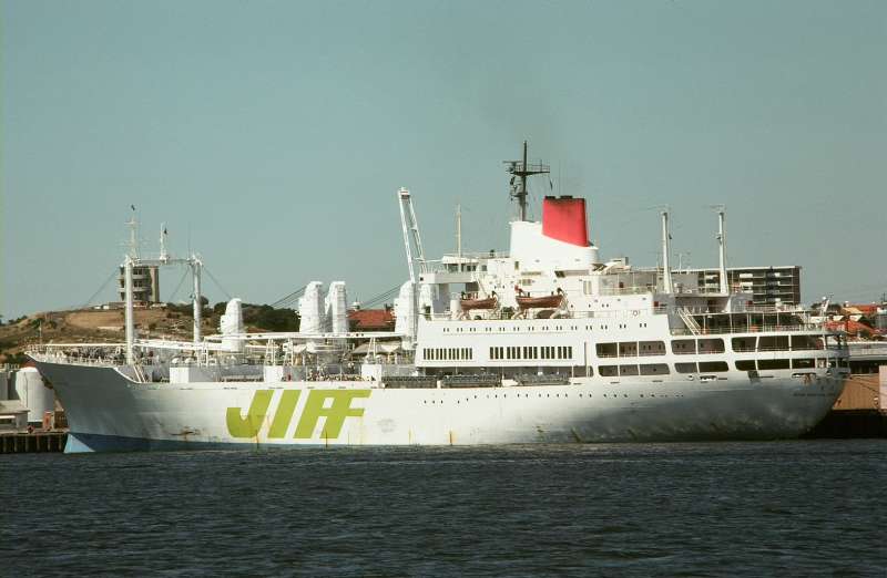 No.989 Shin Sakura Maru launched 1971 | The World's Passenger Ships