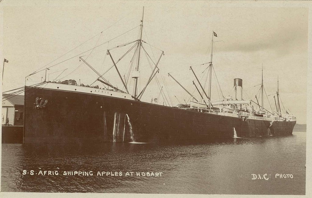 No.21 Afric launched 1898 | The World's Passenger Ships