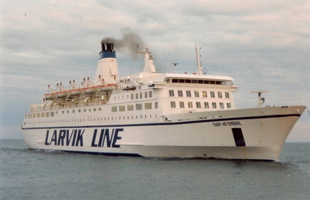 No.1025 Dana Regina launched in 1973 | The World's Passenger Ships