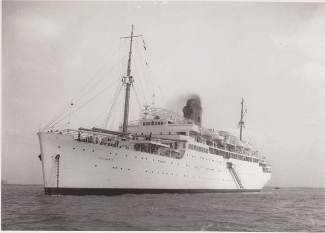 No.544 Colombie launched 1931 | The World's Passenger Ships