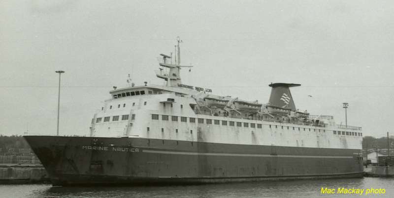 No.1030 Stena Nautica launched in 1974 | The World's Passenger Ships