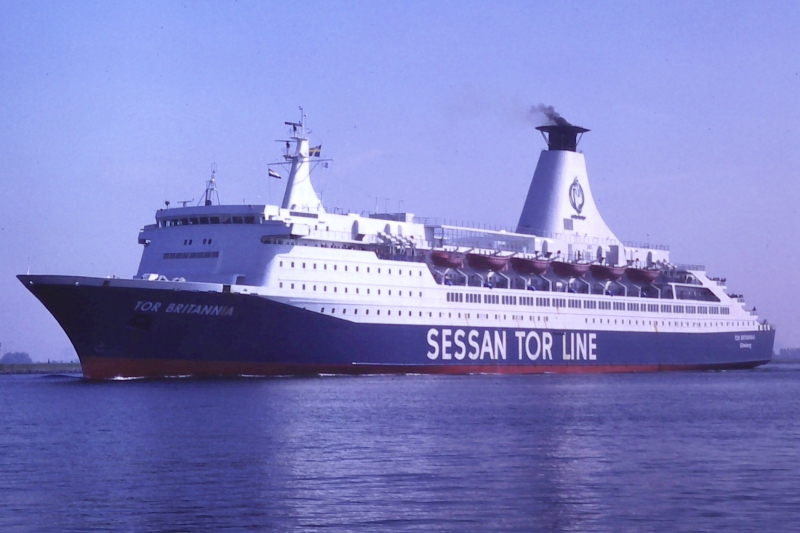 No.1044 Tor Britannia launched in 1974 | The World's Passenger Ships