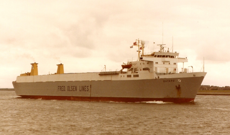 No.1047 Bayard launched in 1975 | The World's Passenger Ships