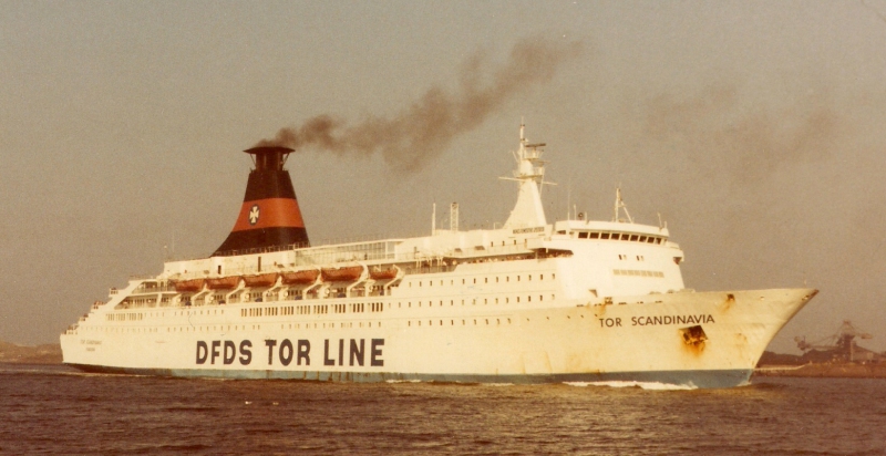 No.1049 Tor Scandinavia launched in 1975 | The World's Passenger Ships