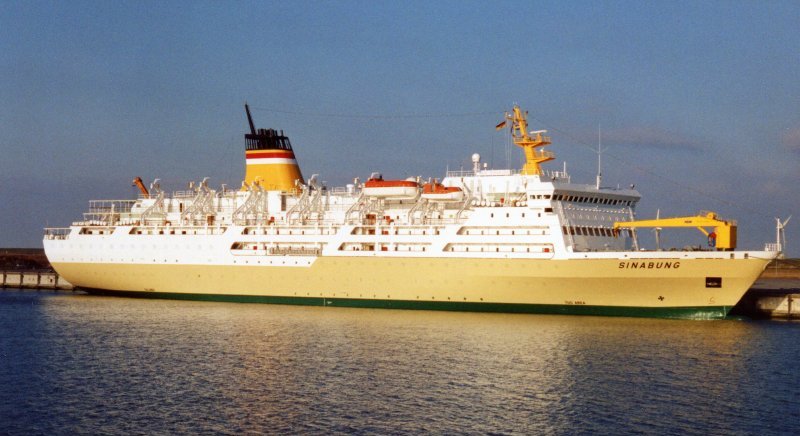 No.1445 Sinabung launched in 1997 | The World's Passenger Ships