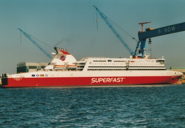 No.1532 Superfast IX launched in 2000 | The World's Passenger Ships