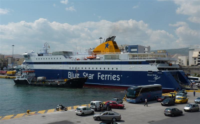 No.1571 Blue Star Paros launched in 2001 | The World's Passenger Ships
