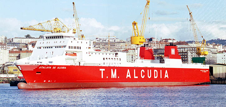 No.1607 Atalaya de Alcudia launched for 2002 | The World's Passenger Ships