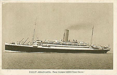 No.108 Araguaya launched in 1906 | The World's Passenger Ships