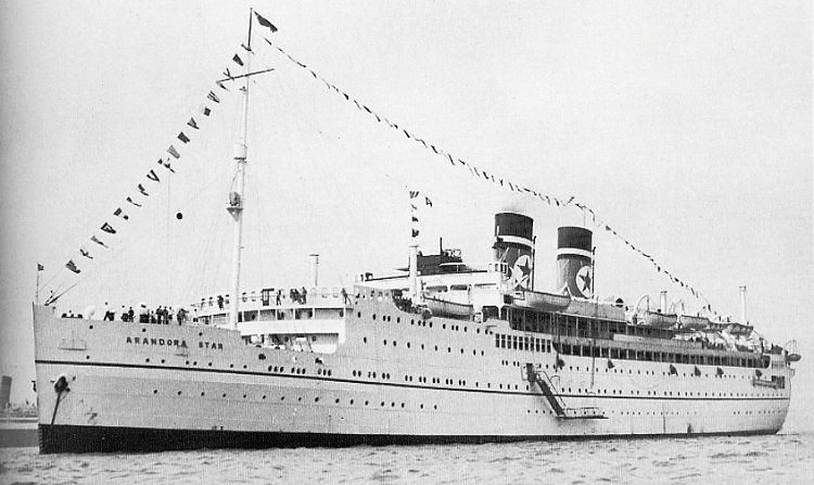 No.449 Arandora launched in 1927 | The World's Passenger Ships