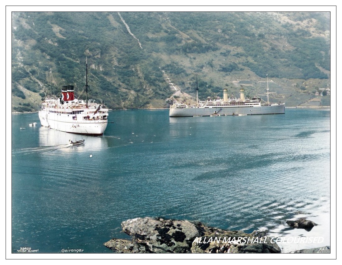 No.449 Arandora launched in 1927 | The World's Passenger Ships