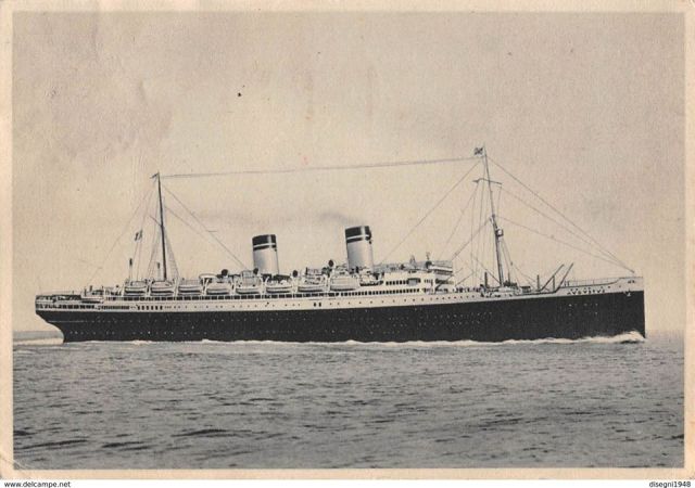 No.446 Augustus launched in 1926 | The World's Passenger Ships