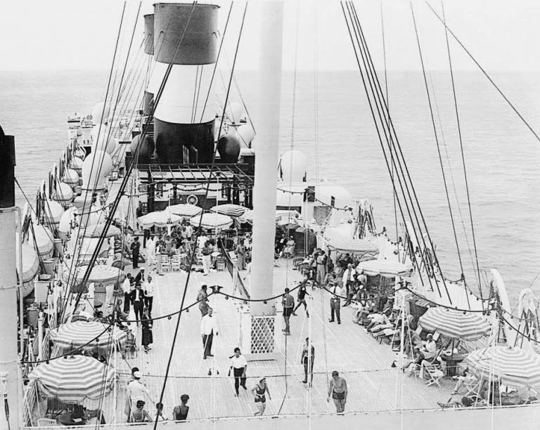 No.446 Augustus launched in 1926 | The World's Passenger Ships