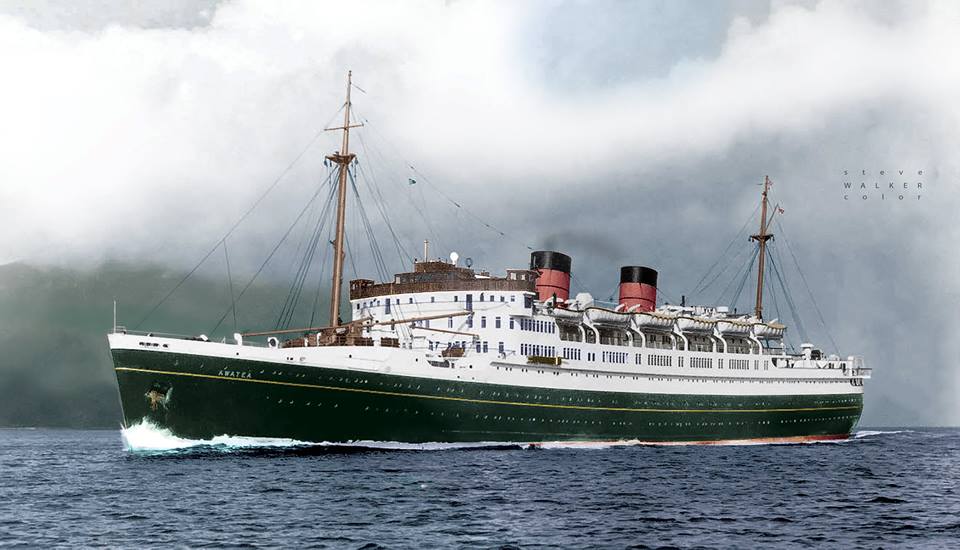 No.571 Awatea launched in 1936 | The World's Passenger Ships
