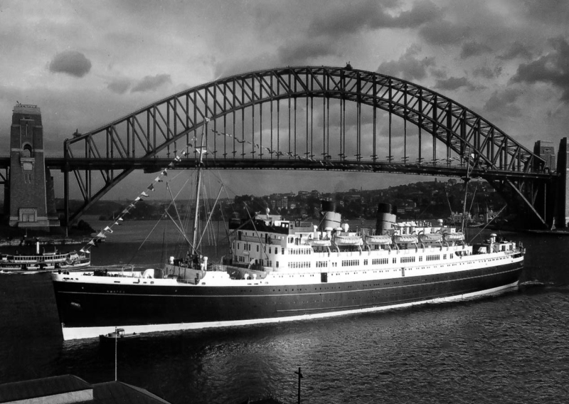 No.571 Awatea launched in 1936 | The World's Passenger Ships