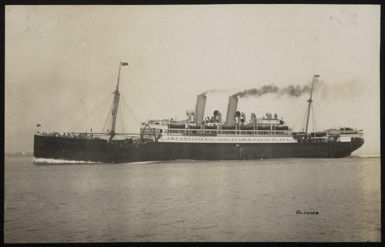 No.64 Blücher launched in 1901 | The World's Passenger Ships